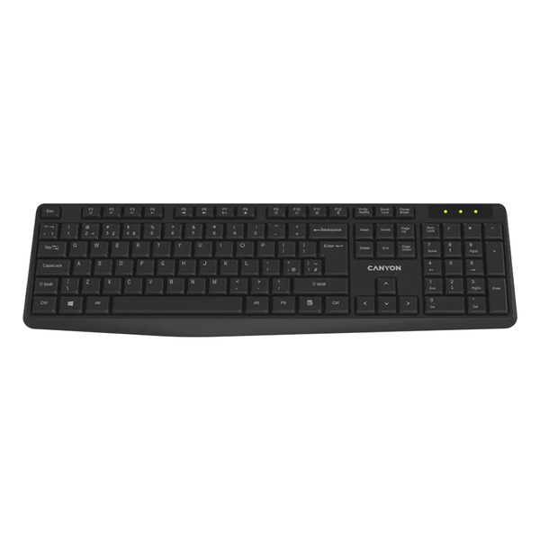 Canyon Wireless Keyboard KB-W01 Black - Vodafone